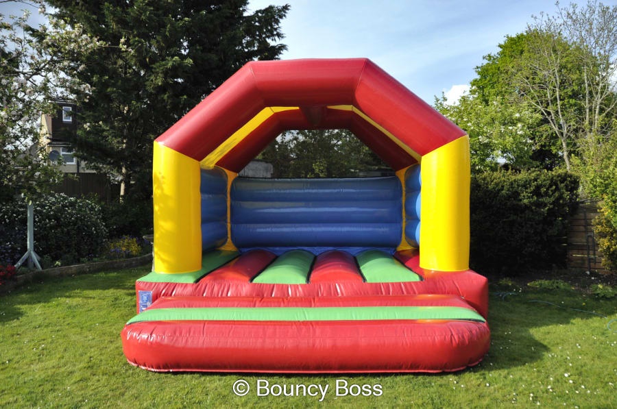 Multicoloured Bouncy Castle 12ft x 12ft A Frame - Bouncy Castle & Soft ...