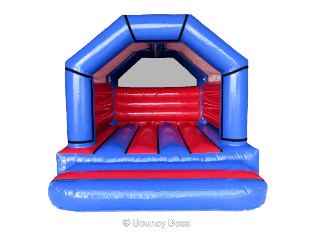Red & Blue Play Park & Castle - Bouncy Castle & Soft Play Hire in ...
